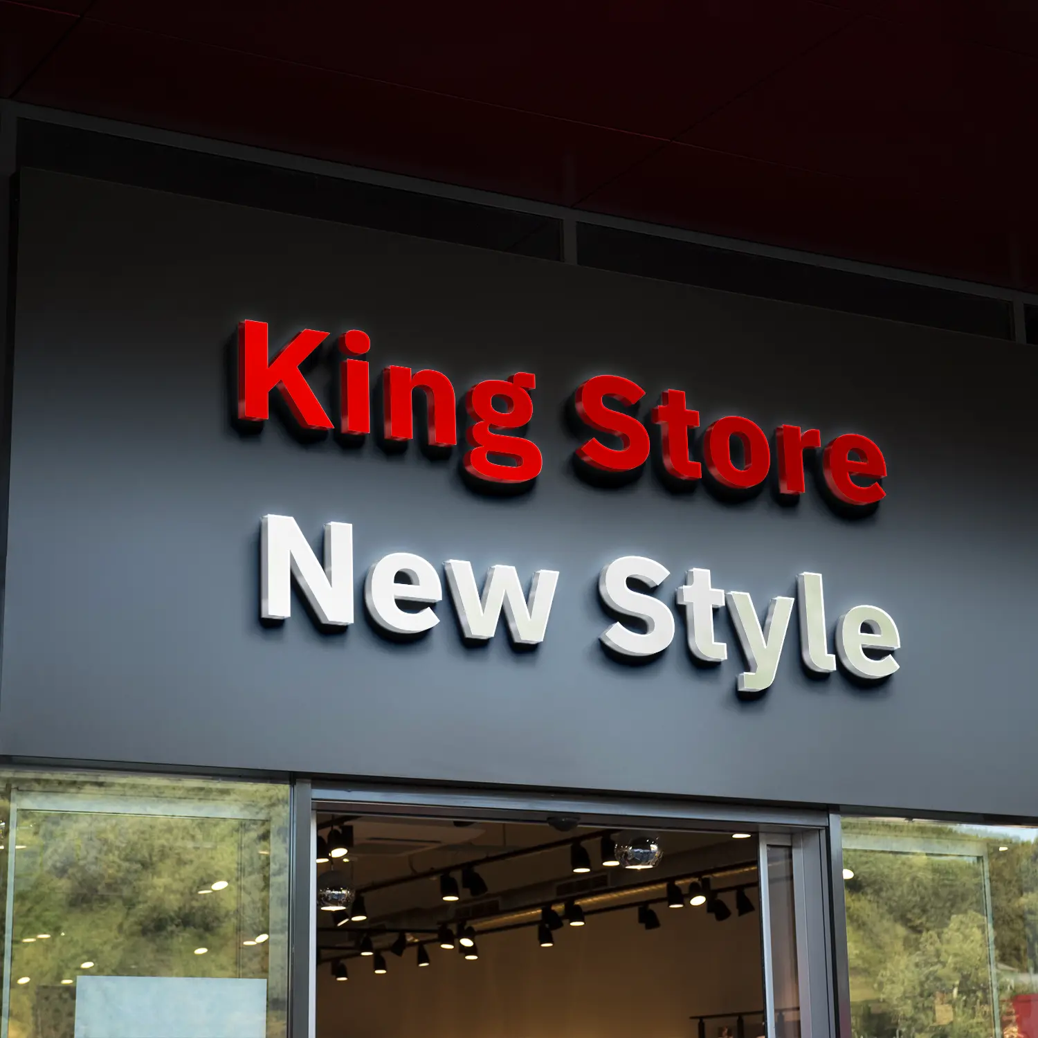 Raised letter signs » code advertising agency