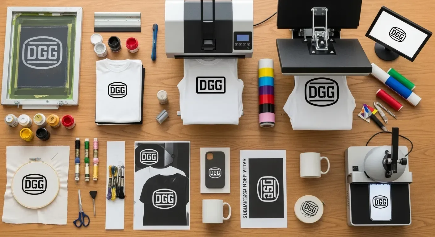 Logo printing | وكالة كود للدعاية والإعلان