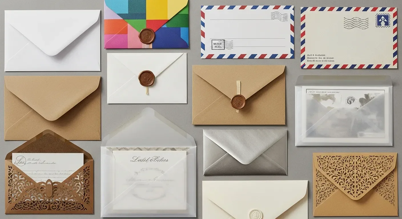 10 Types of Envelopes and Their Ideal Uses | وكالة كود للدعاية والإ…