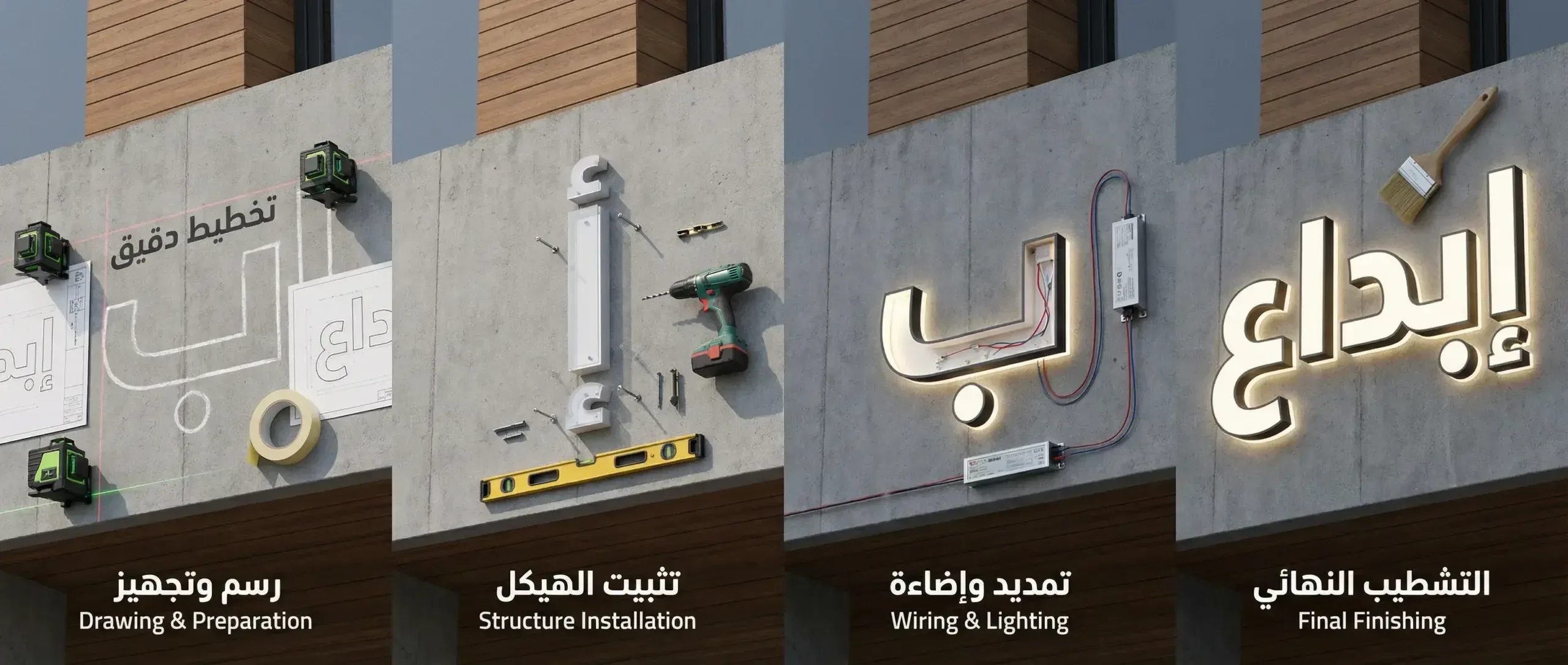 Raised Letter Installation Step by Step: Mounting Spacing, Wiring,…
