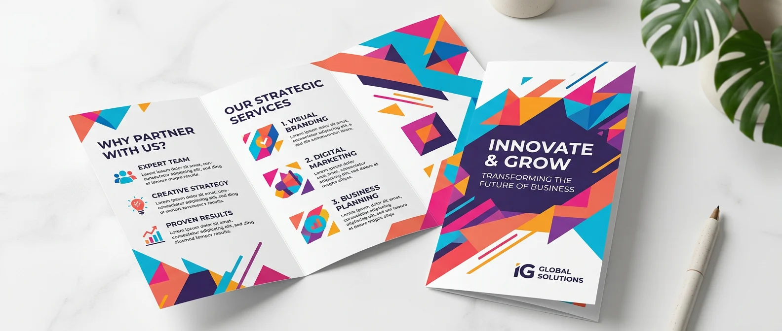 10 basic rules of designing a clear and persuasive brochure » code ...