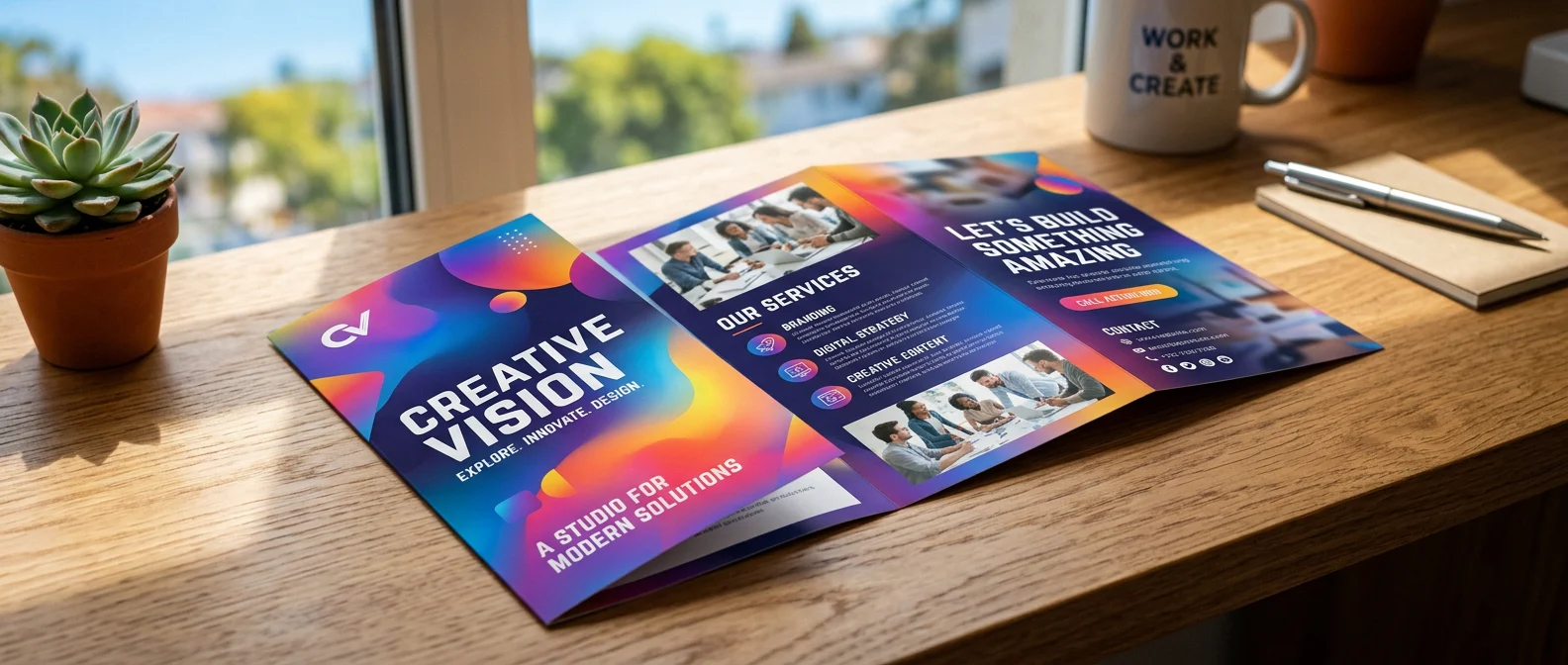 10 basic rules of designing a clear and persuasive brochure » code ...